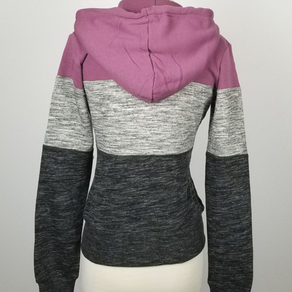 Reflex | Sweaters | Womens California Light Purple And Gray Hoodie ...